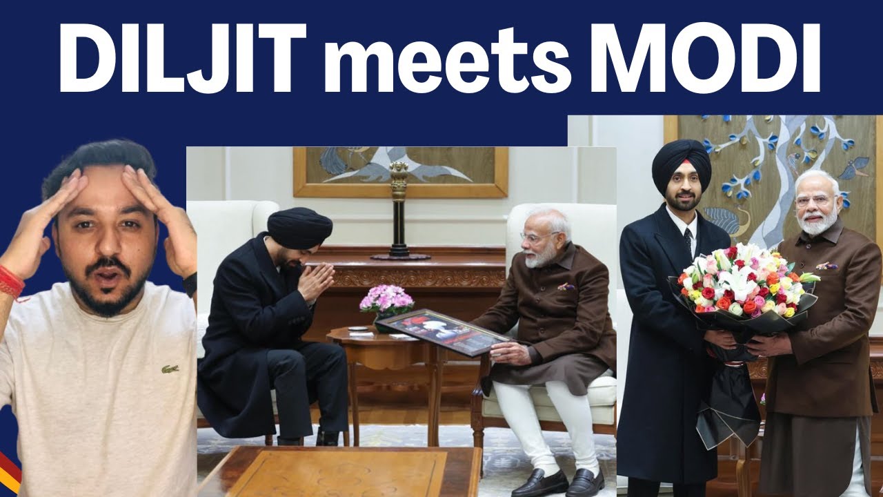 Diljit Meets Narendra Modi || latest video || Narendra Modi praise ...