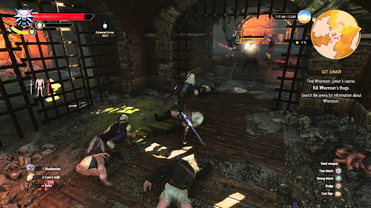 The Witcher 3: Having fun with axi - YouTube