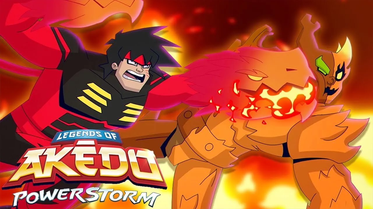 Earth, Fire And FURY! | Akedo Ultimate Arcade Warriors | Power Storm ...