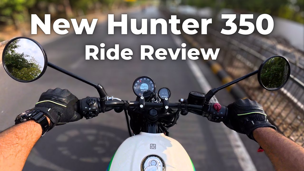 New Royal Enfield Hunter 350 Ride Impressions | Motorxone - YouTube