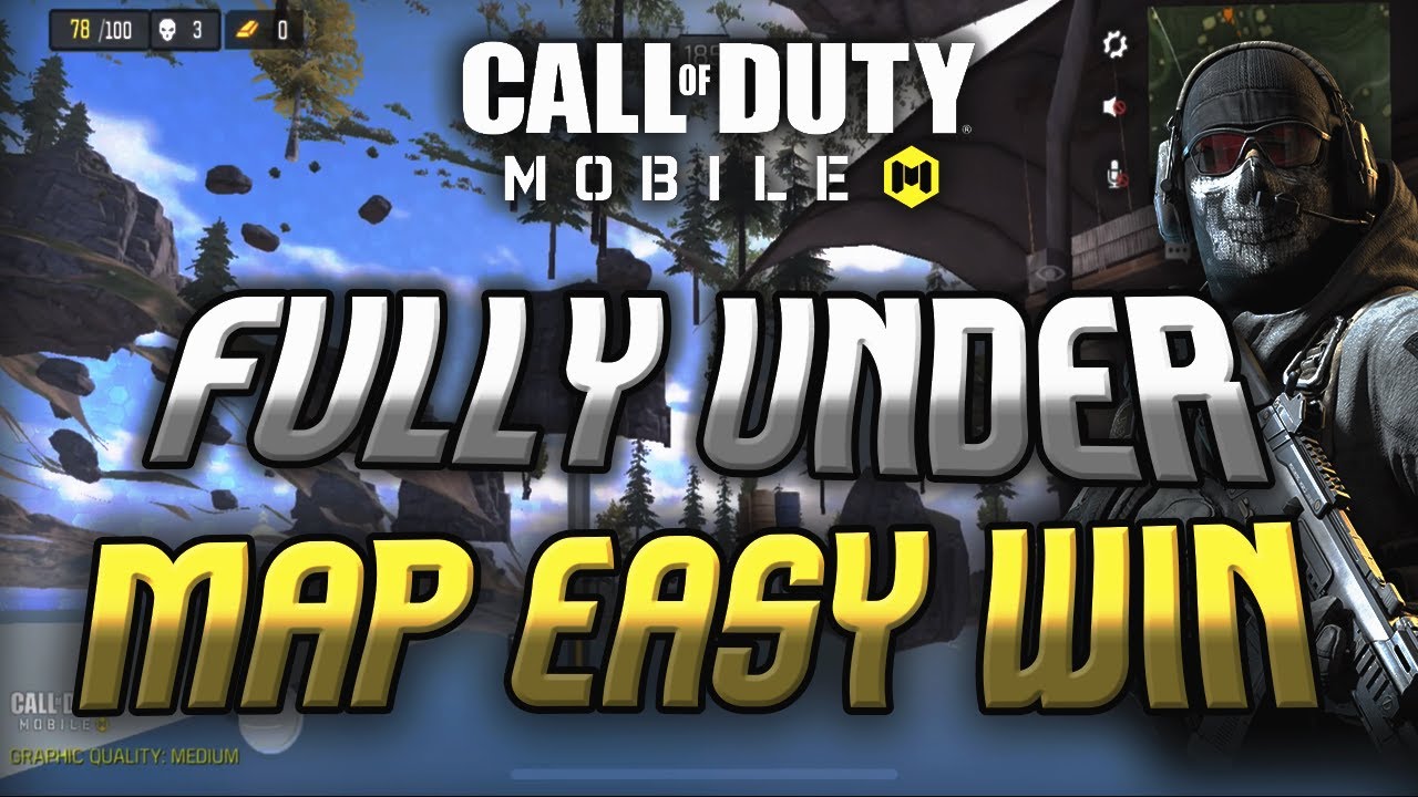 Call of Duty Mobile: STILL WORKING FULLY UNDER MAP BATTLE ROYALE GLITCH (CODM Season 6 BR ...