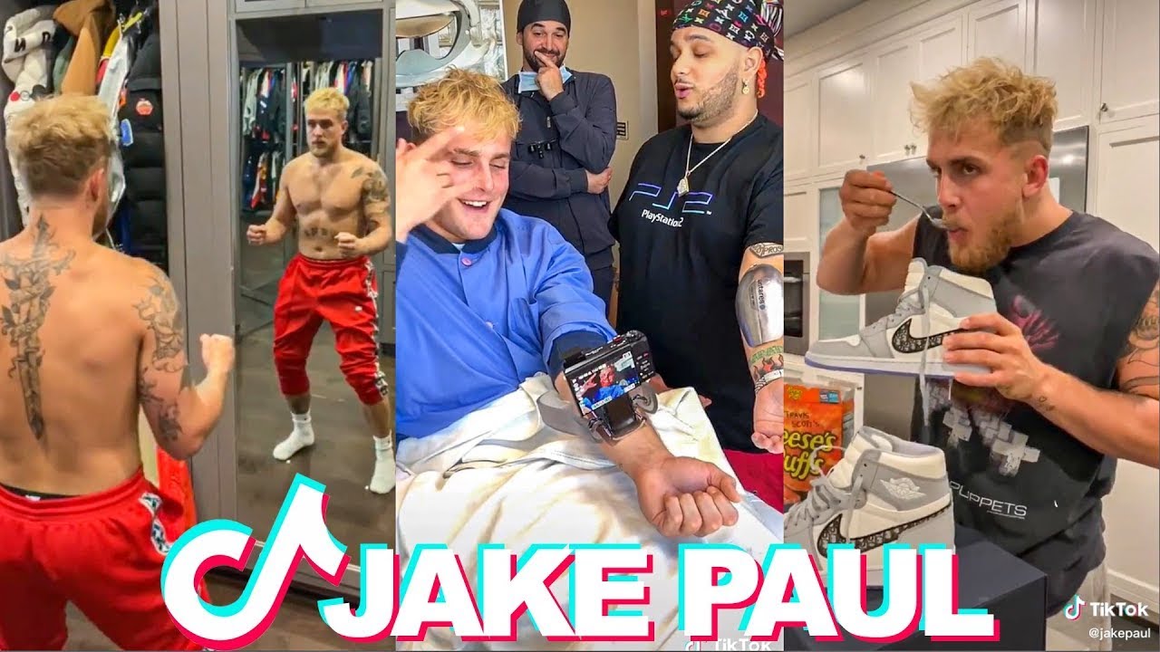 JAKE PAUL DID WHAT?!?! WTF 😂😍😂 Jake Paul Tik Tok Compilation - YouTube
