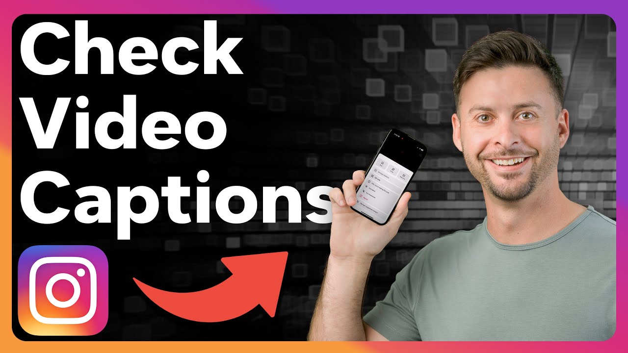How To Check Captions On Instagram Reels And Videos - YouTube