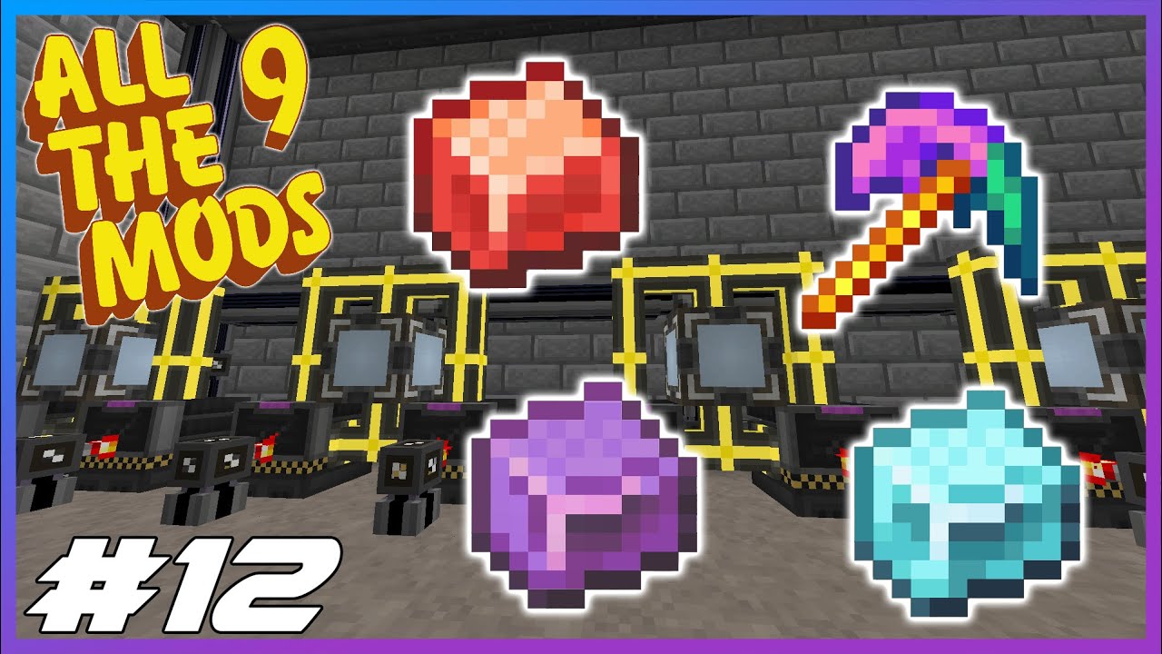 All The Mods 9 Ep.12 Passive Mekanism Alloys & Allthemodium Paxel - YouTube