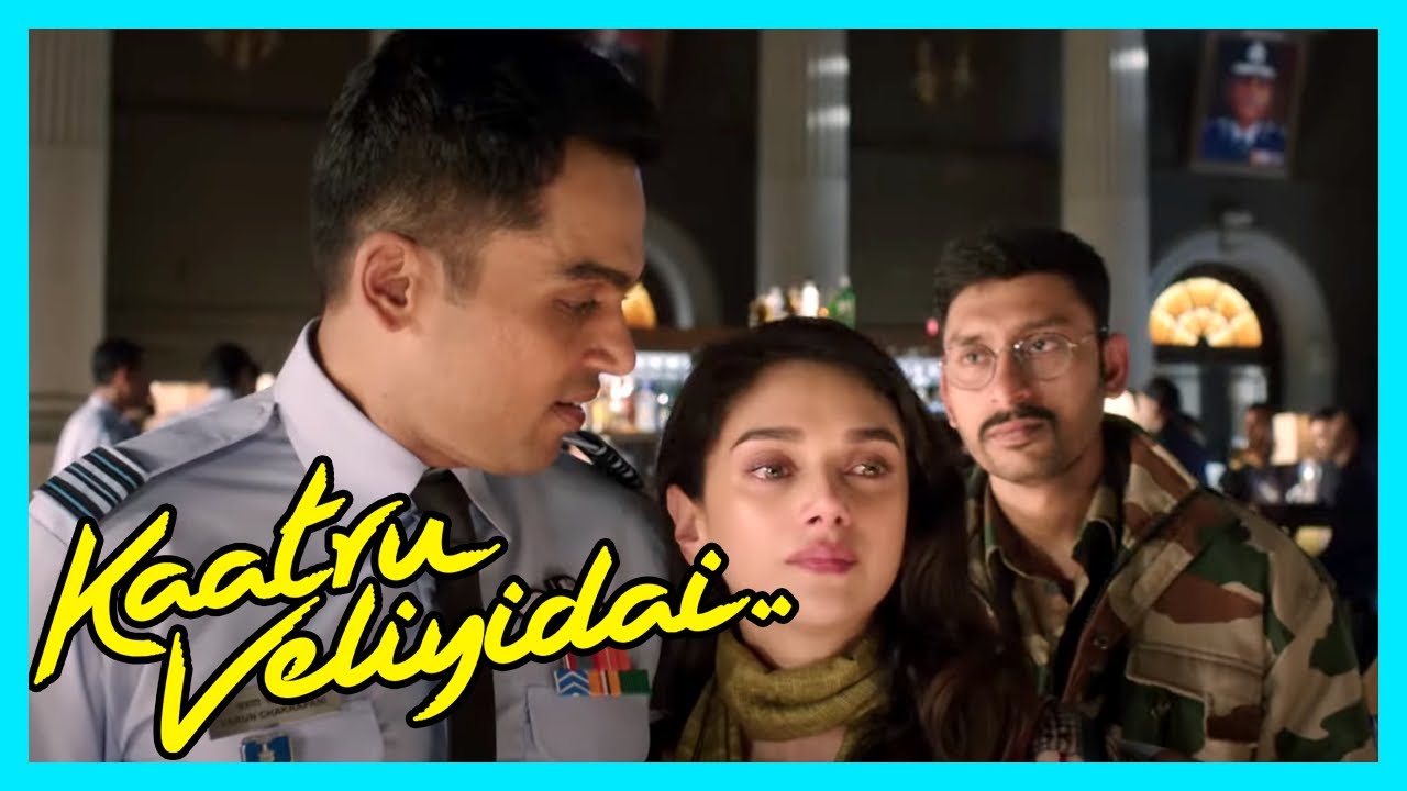 Kaatru Veliyidai Tamil Movie | Aditi feeling sad | Karthi | Aditi Rao ...