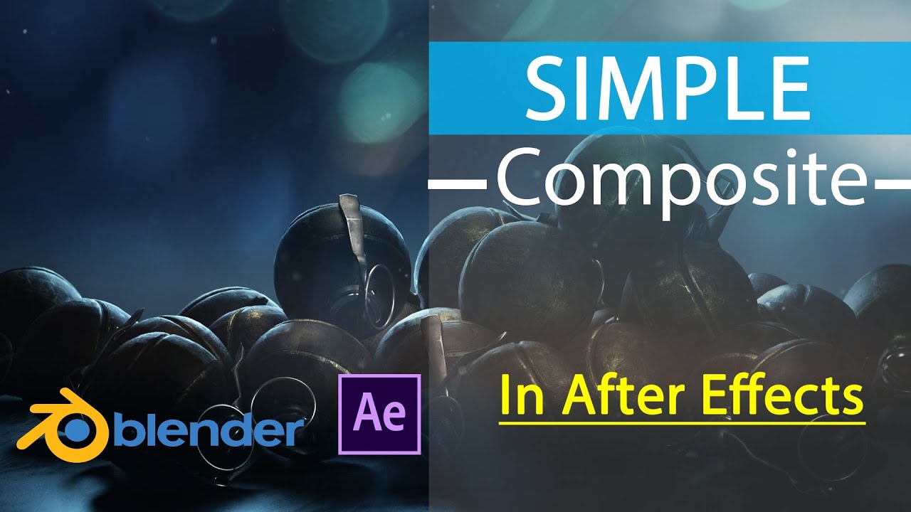 A Simple After Effects Composite - YouTube