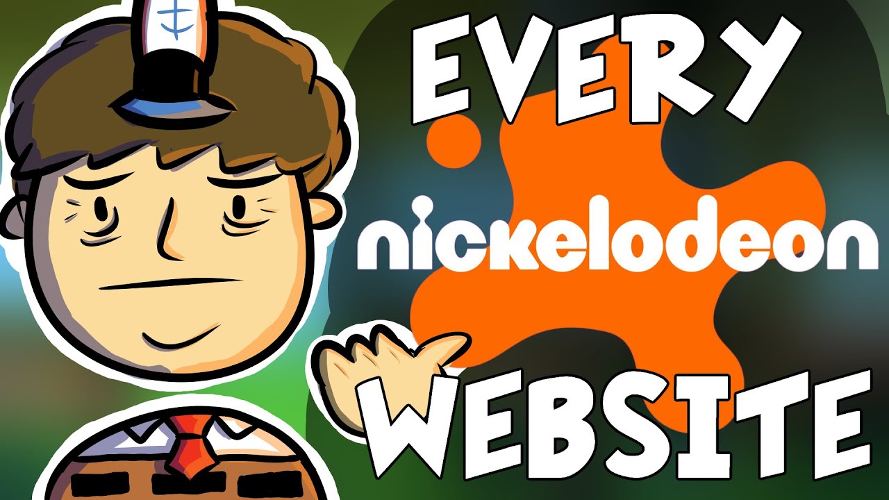 Every Nickelodeon Website Ever! - YouTube