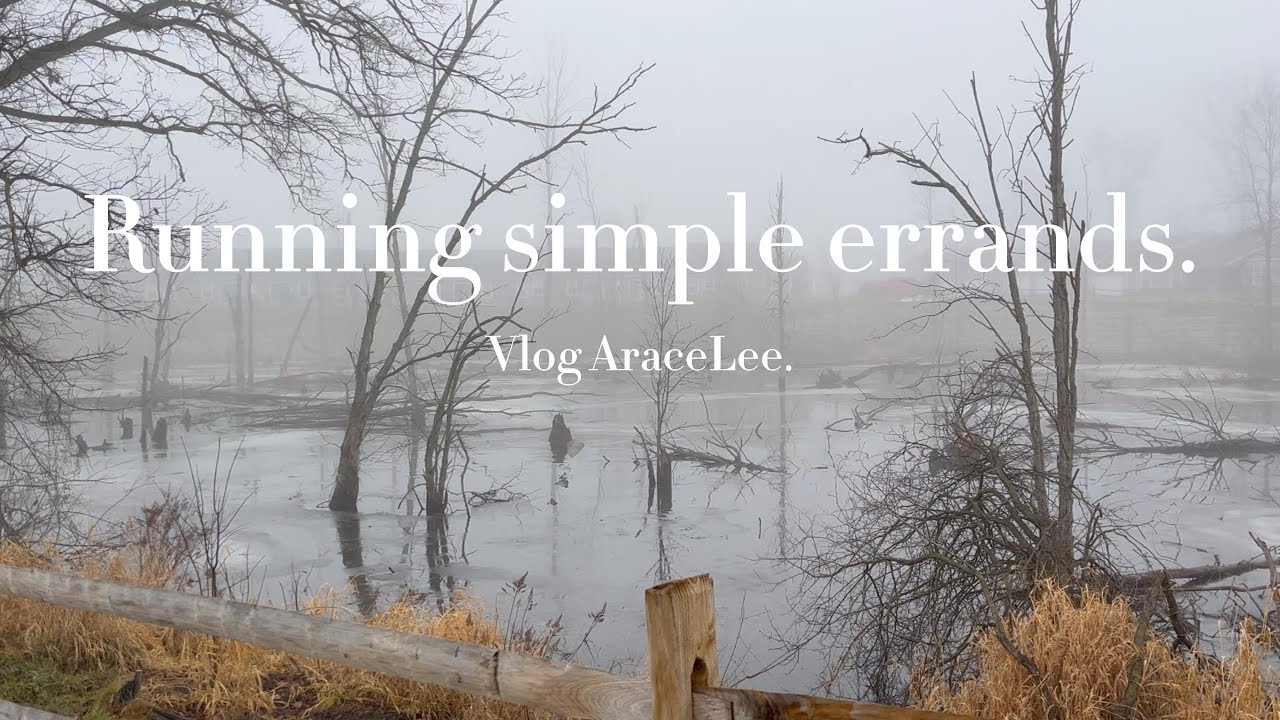 Running errands | early morning walk | simple living | AraceLee Vlog ...