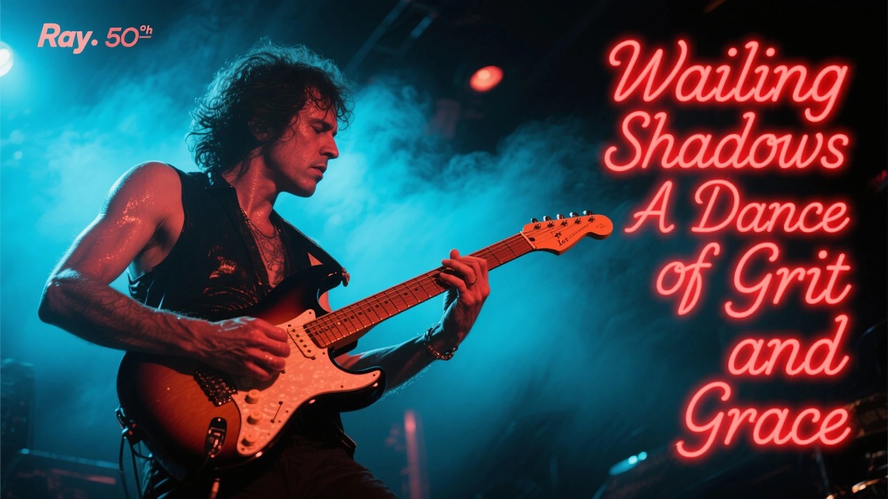 【Slow Blues Rock】Wailing Shadows 嘆く影 A Dance of Grit and Grace SUNO AI v4 5 mastered - YouTube