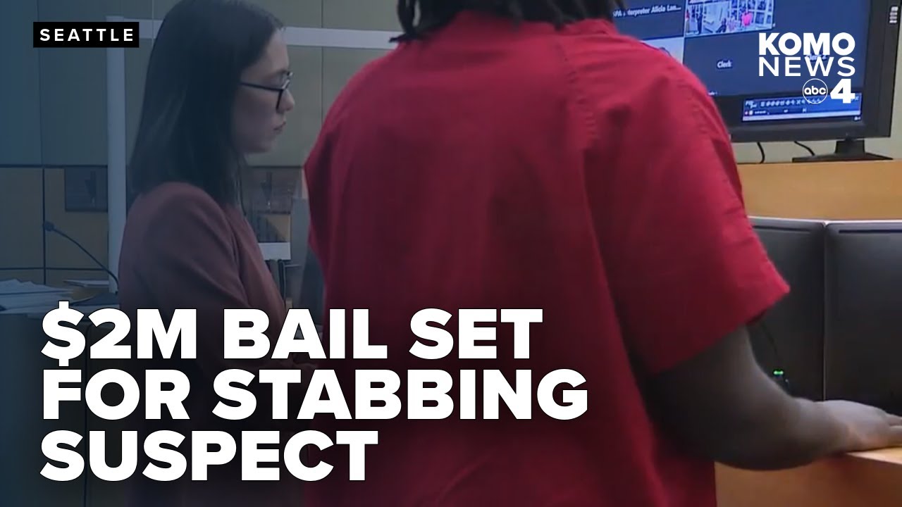 Seattle stabbing spree suspect bail set at $2 million - YouTube