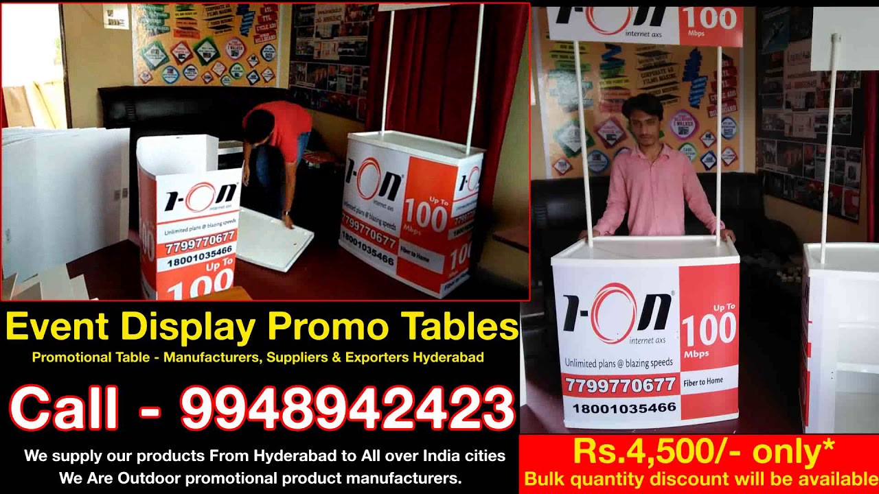 Advertising Table Ahmedabad, Promo Table Ahmedabad, Promotional Table ...