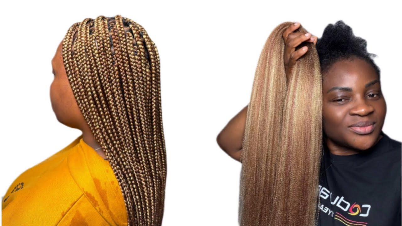 How to Mix and Blend Braiding Hair Colors 30 & 27 for Perfect Ombre ...