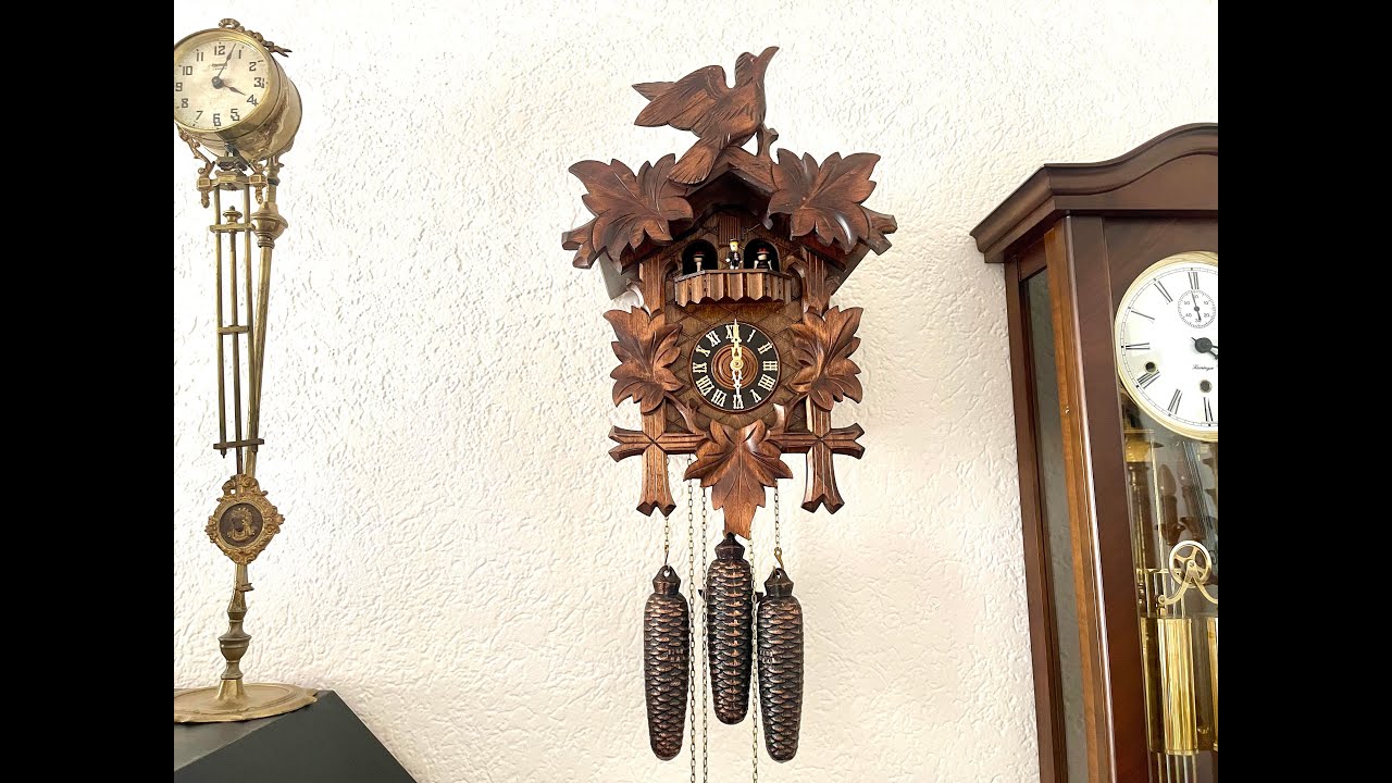 Cuckoo clock with music ( Romance Swiss made by Reuge ) #cuckoo # ...