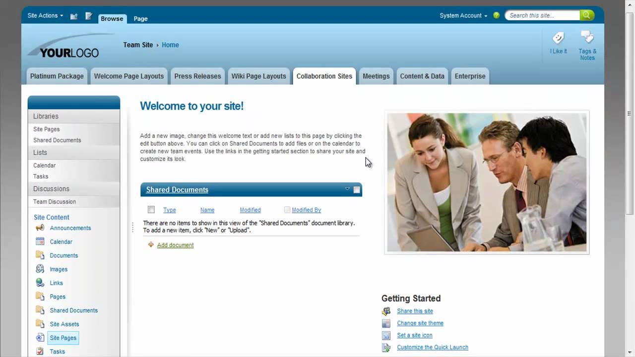 Themes for SharePoint 2010 - YouTube