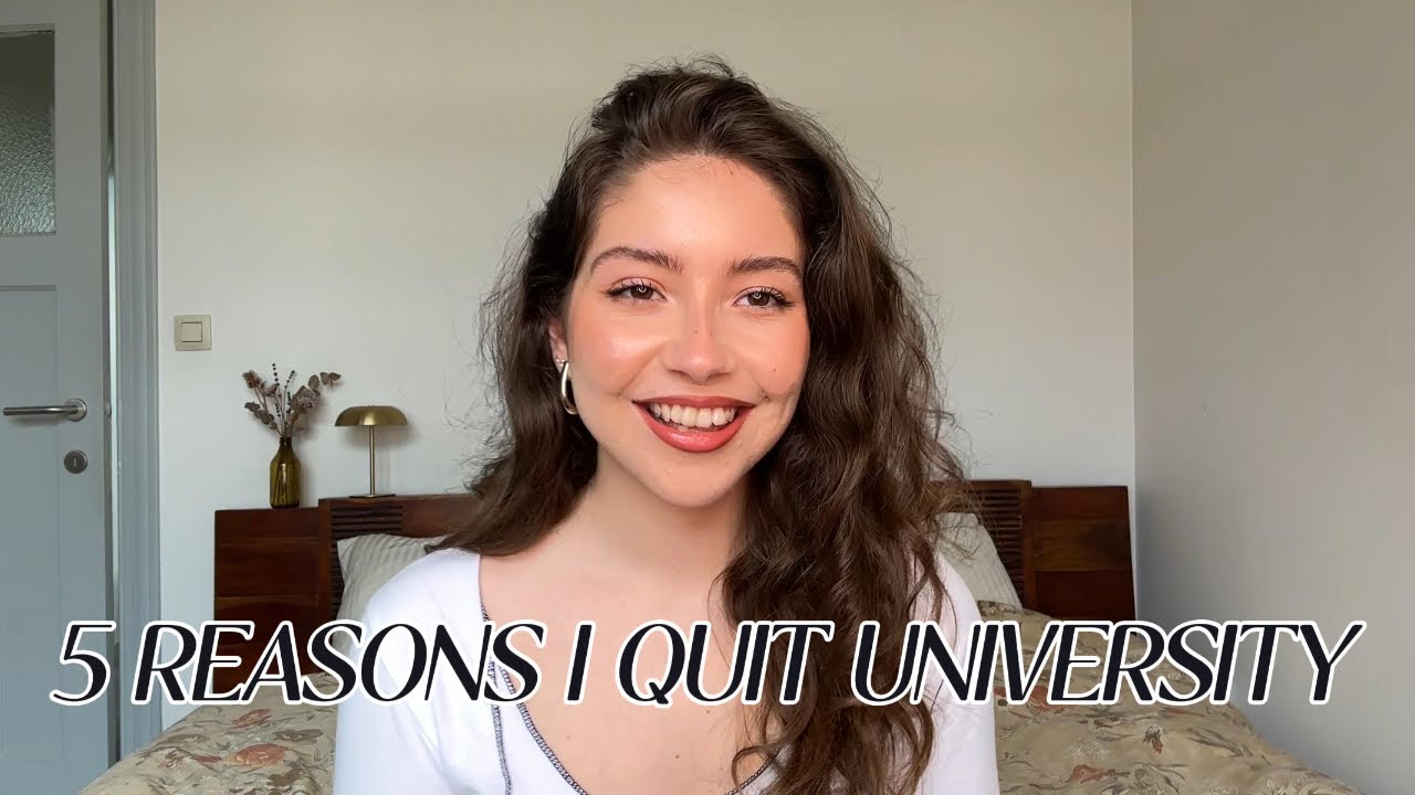 5 reasons I quit university | when I feel doubt creep back in - YouTube