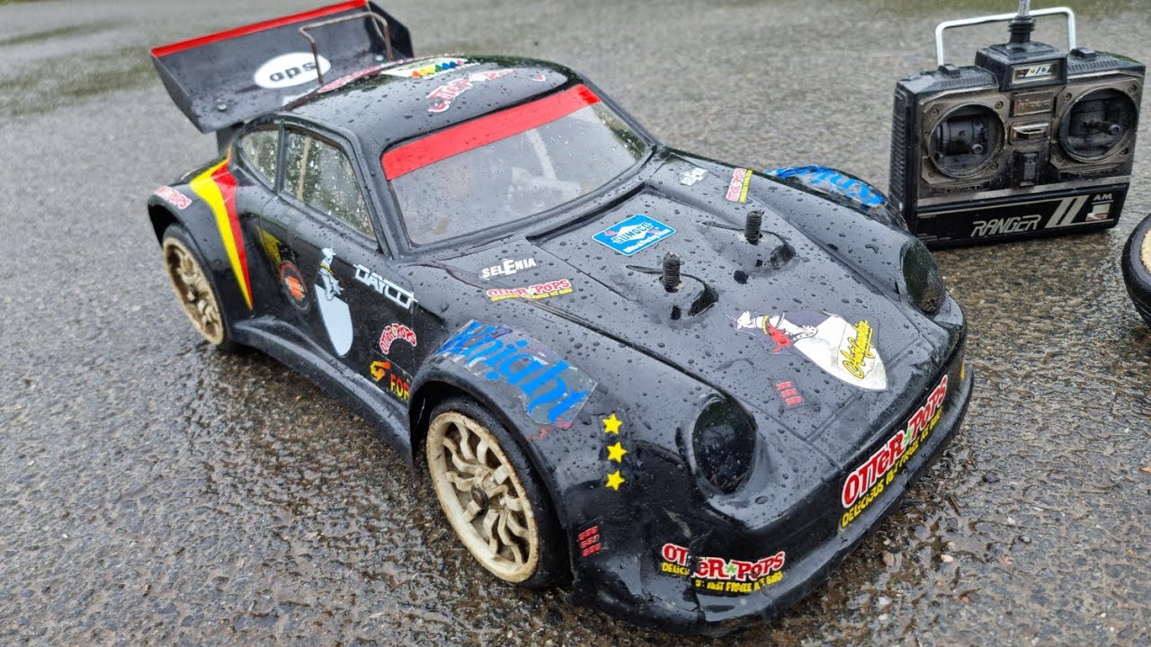 SG mantua rally game GT vintage Italian 1/8 nitro rc - YouTube