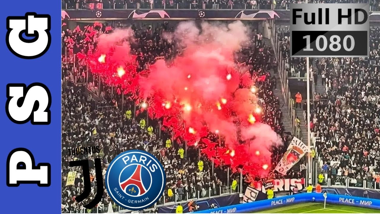 ⚽ ULTRAS PSG Away Torino | UCL | Juventus VS PSG ( 1-2) - YouTube