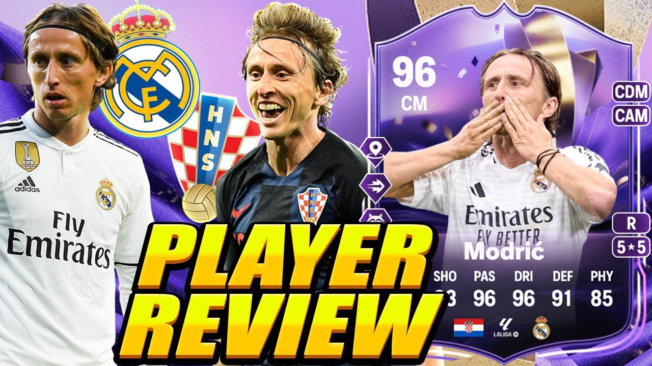 🐐 96 END OF AN ERA MODRIC PLAYER REVIEW! EOE MODRIC REVIEW! END OF ERA ...