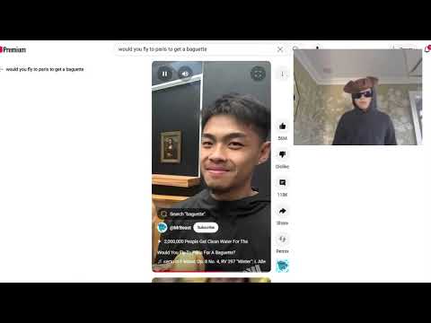 Reacting to- Would you fly to Paris to get a baguette