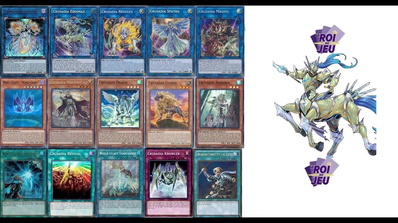 YGO - CRUSADIA / CRUSEDIA DECK PROFILE 2021 + COMBO PRINCIPAL ...