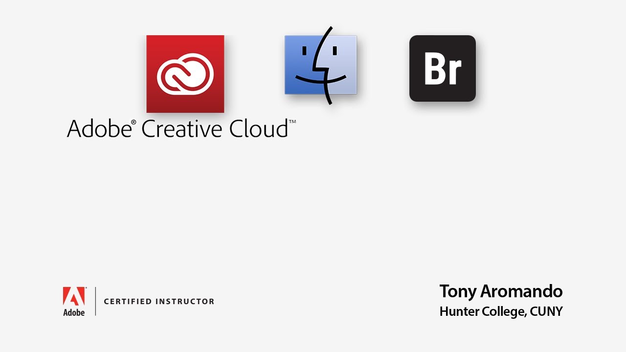 Adobe CC Files and Folders with Mac Finder - YouTube