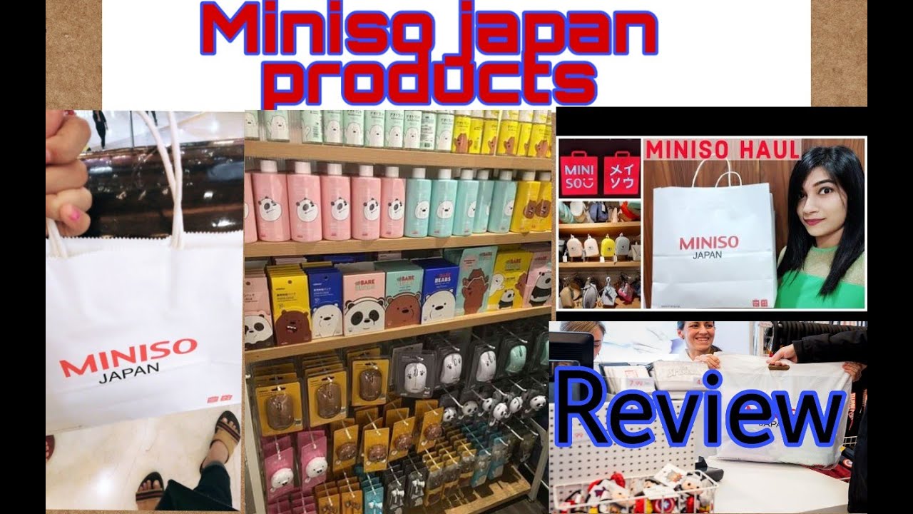 miniso japan products review.honest review. - YouTube
