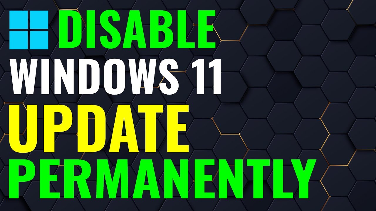 How to Disable Automatic Updates on Windows 11- Stop windows update ...
