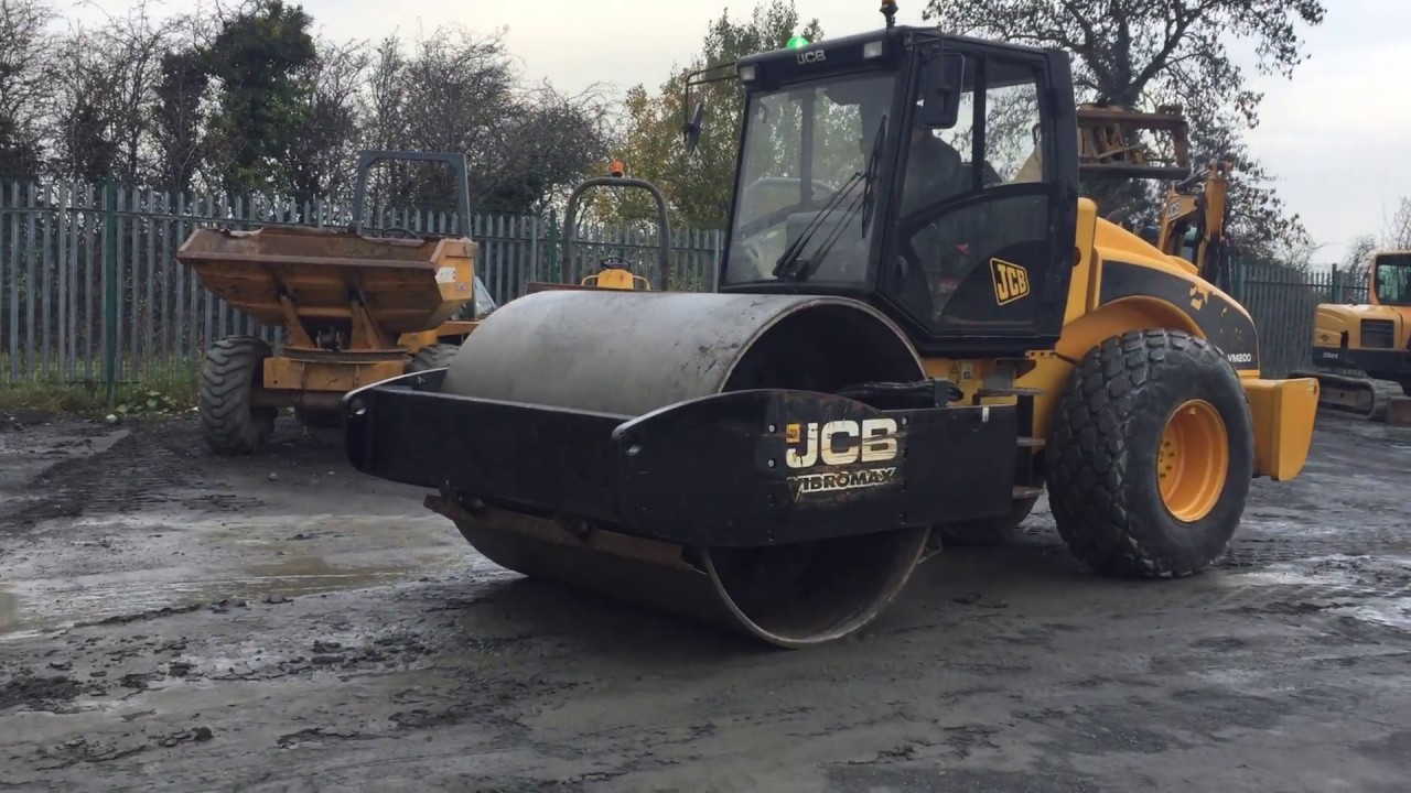 2010 JCB Vibromax VM200 Single Drum Roller FOR AUCTION - YouTube