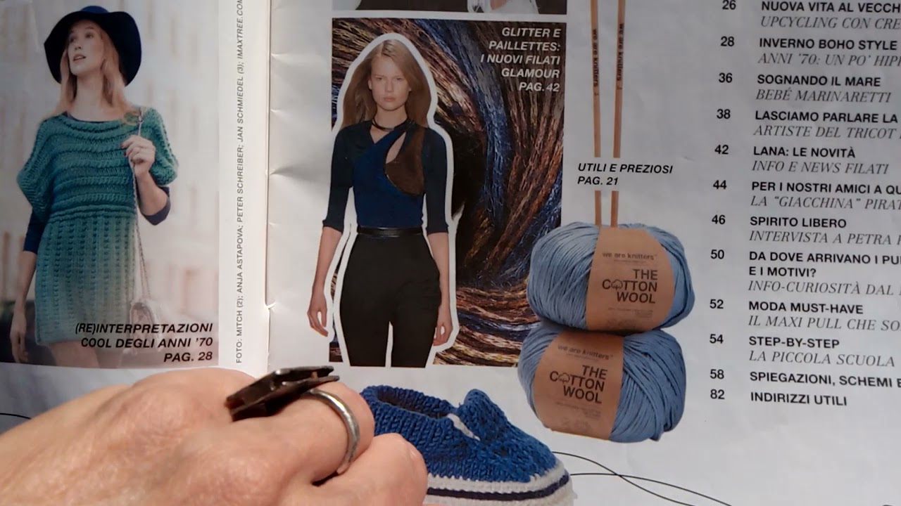 cominciamo a sfogliarlo questo n. quasi vintage di Burda Maglia 📖e ...