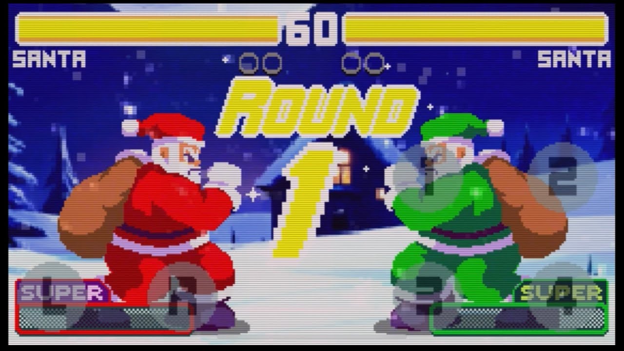 Santa Fighter -Gameplay #retrogaming #レトロゲーム #merrychristmas - YouTube