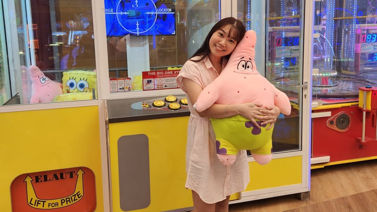 Capit BONEKA JUMBO di Timezone, akhirnya dapat Patrick 😚 - YouTube