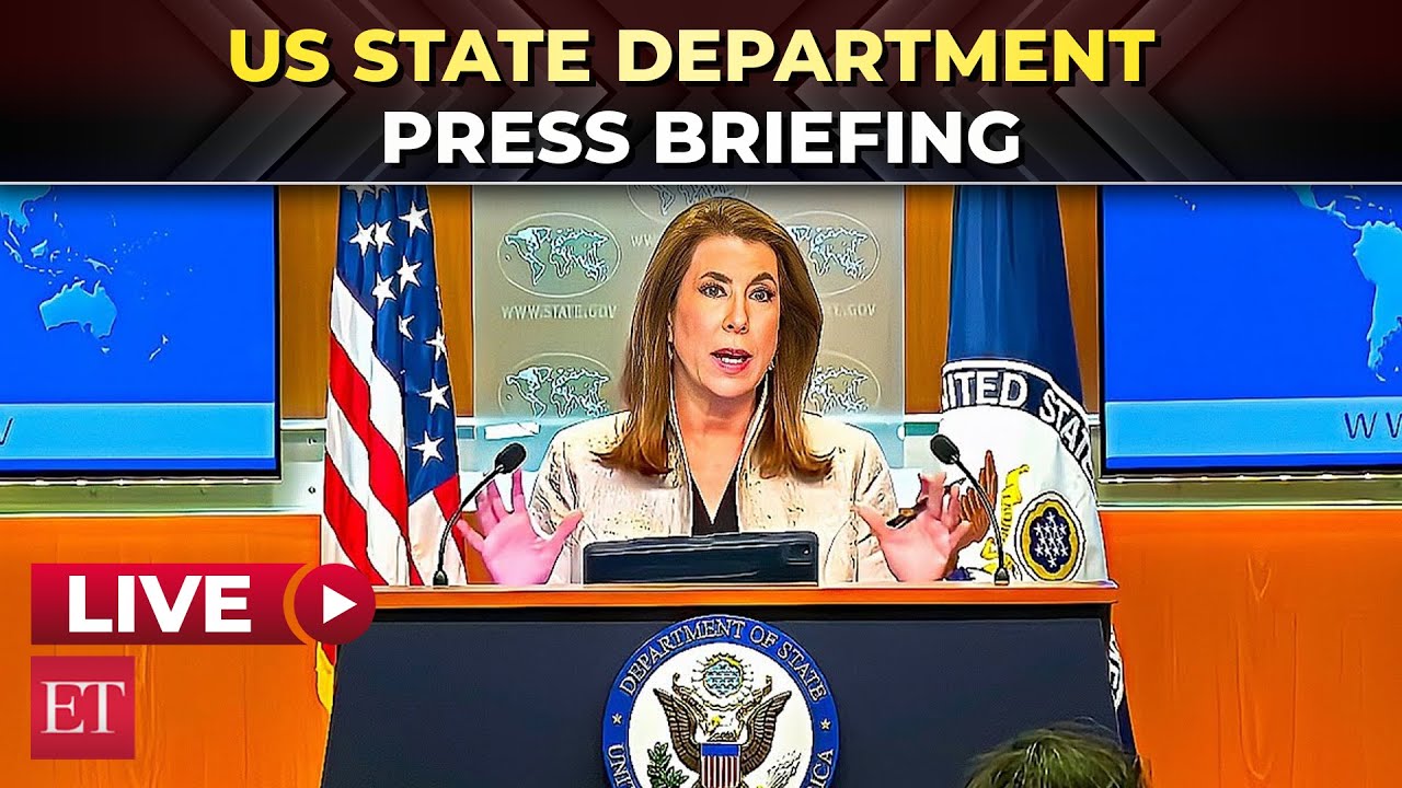 LIVE | US State Department press briefing - YouTube