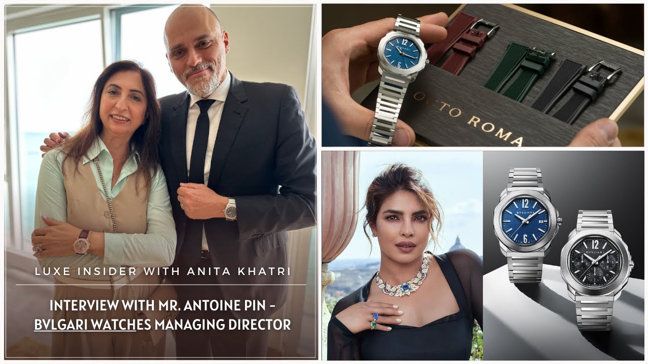 Interview with Mr. Antoine Pin - #Bvlgari Watches Managing Director ...