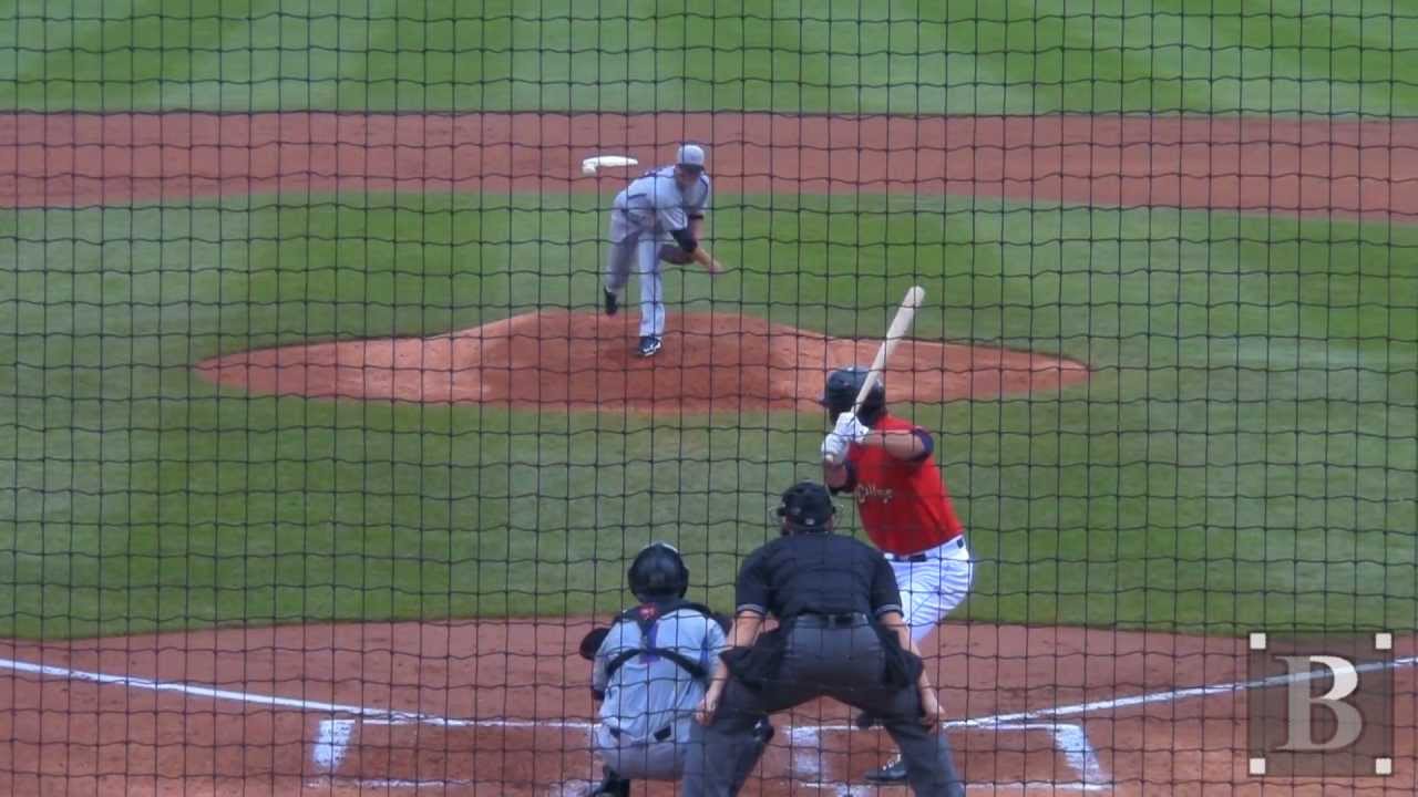 Jared Lakind - 1B - State College Spikes (08-05-2012 vs. Aberdeen ...
