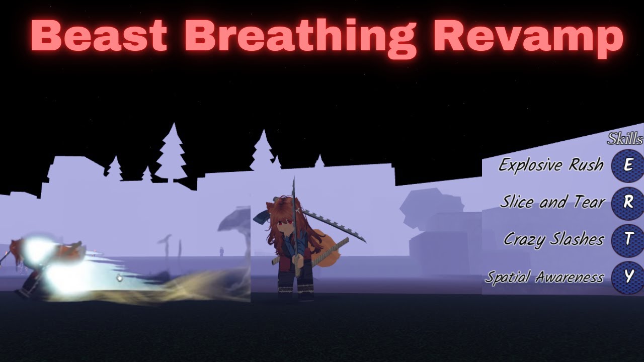 Beast Breathing Revamp Showcase Slayer Tycoon! - YouTube