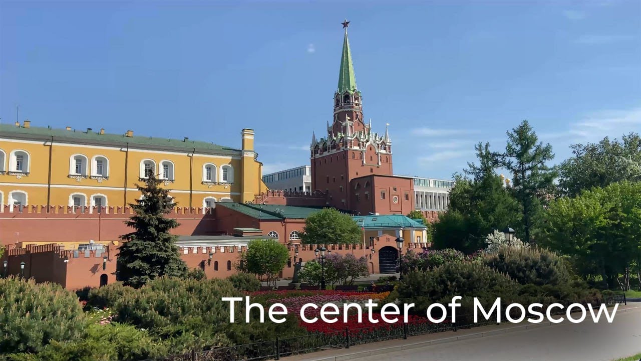 The center of Moscow - video 4K/60 - YouTube