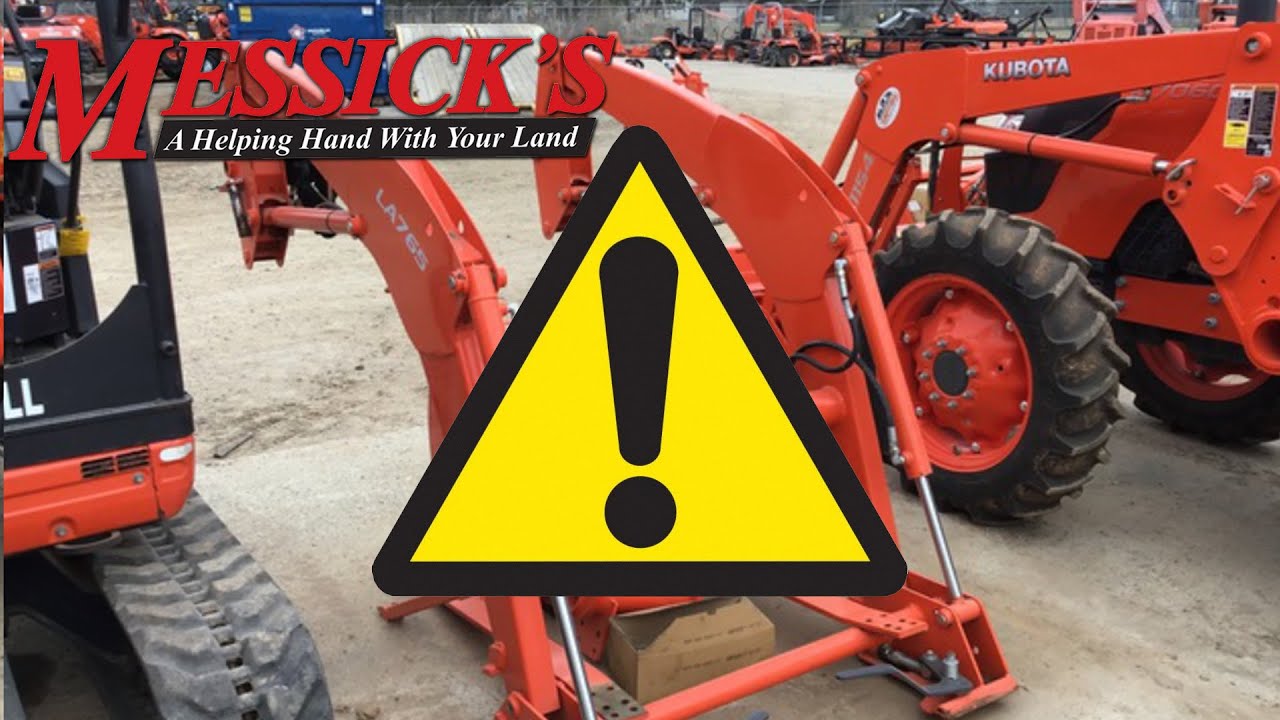 Caution! Buying used loaders, backhoes, mowers and more. - YouTube