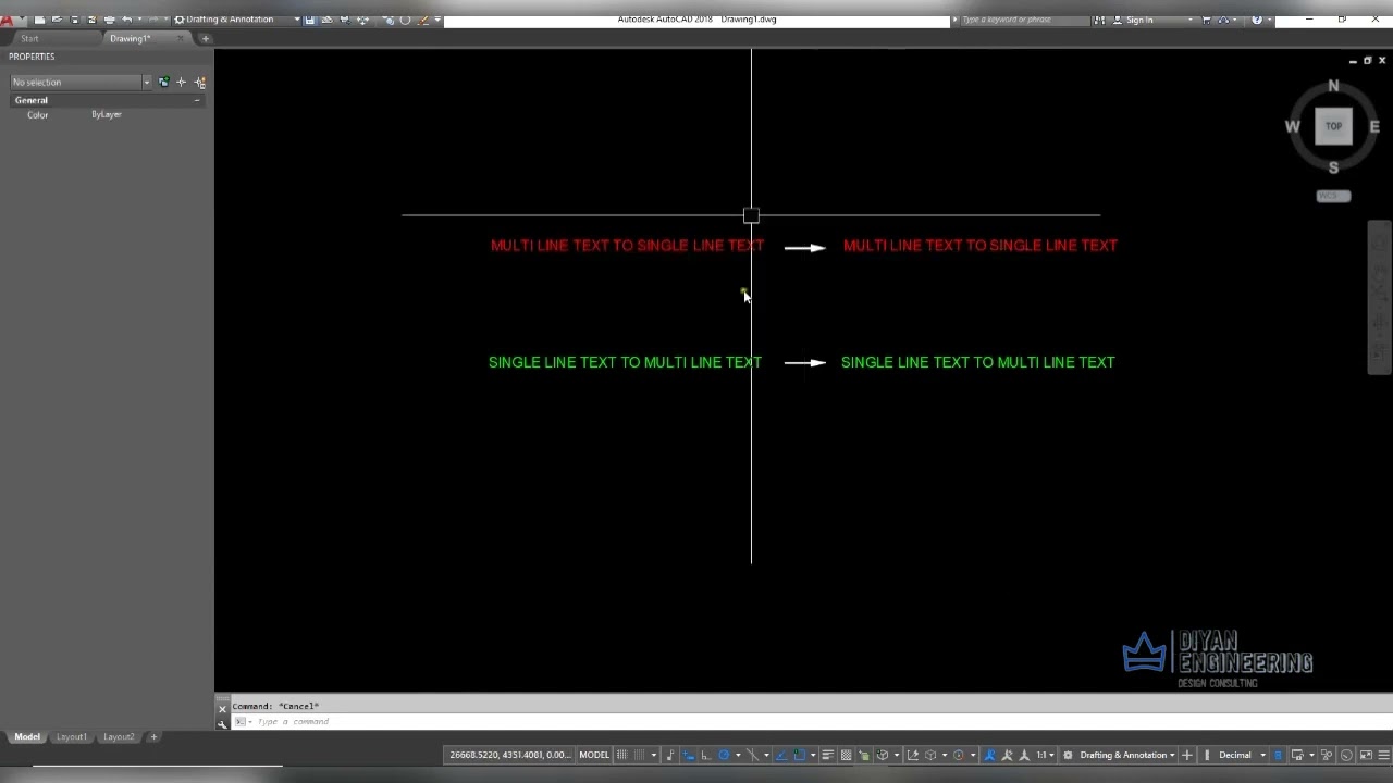 How To Change Single Line Text To Multi Line Text YouTube How To Change Single Line Text To Multi Line Text YouTube