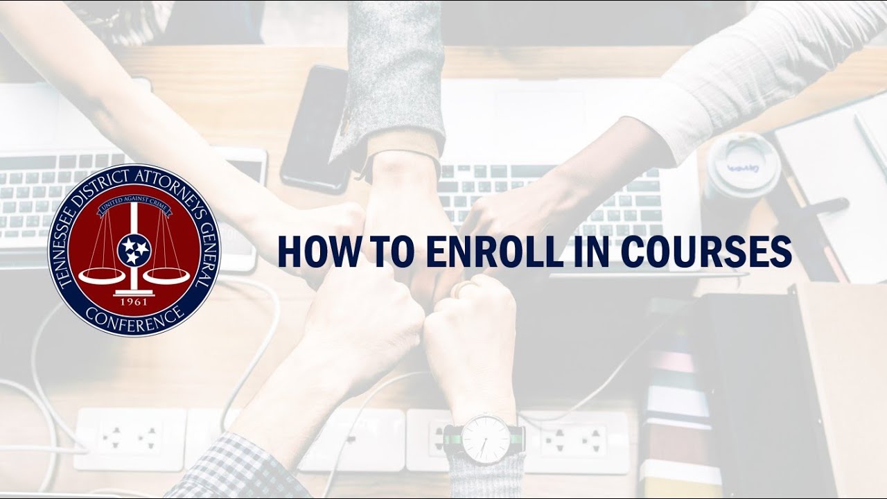 How to Enroll Into Courses at the Training Portal - YouTube