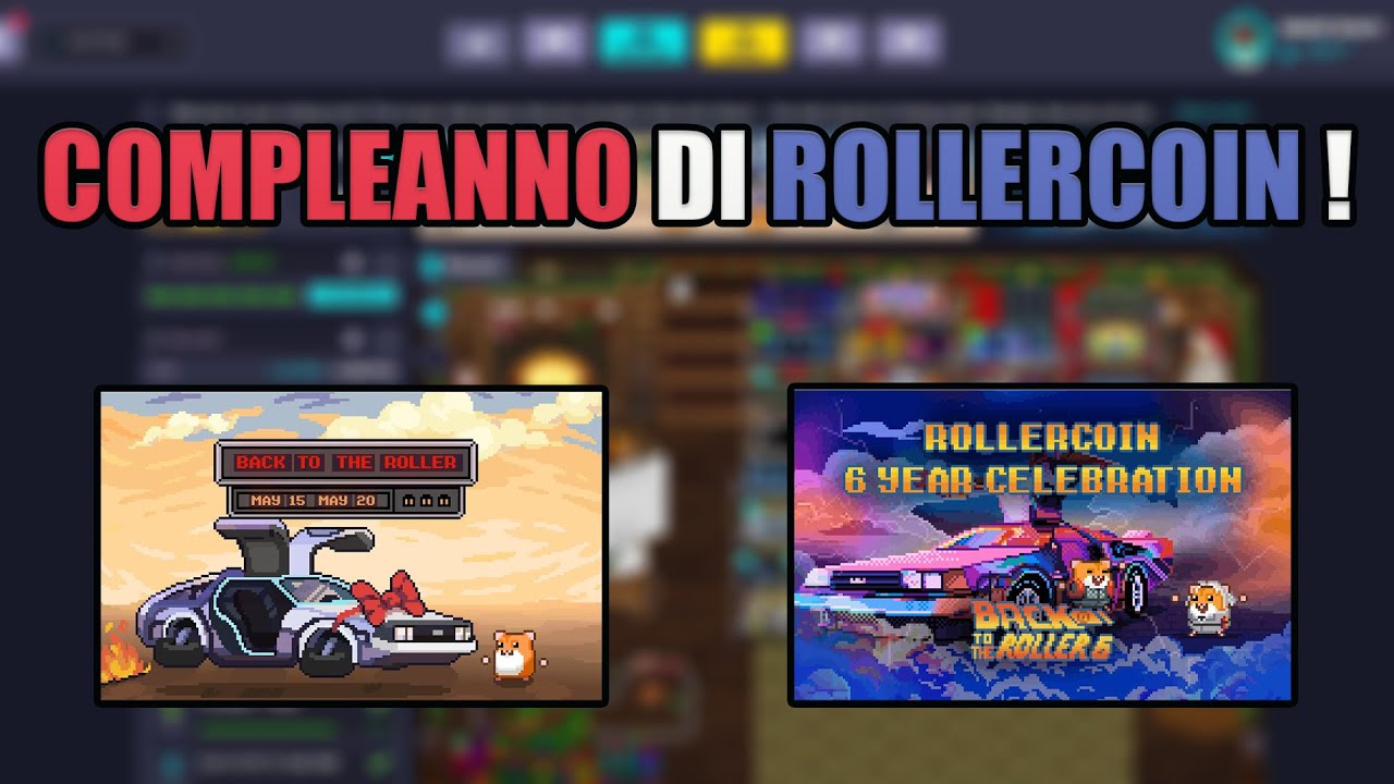 6 ANNI DI ROLLERCOIN! Super Eventi in arrivo! - ROLLERCOIN ITA - YouTube