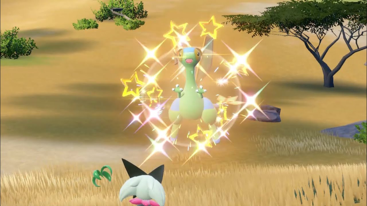 Pokémon Scarlet and Violet Shiny Flygon - YouTube