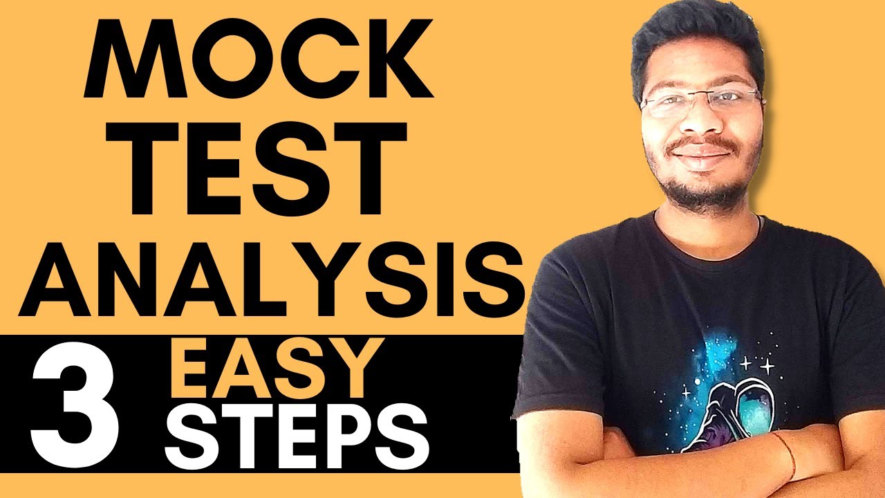 3 Easy Steps to MOCK TEST Analysis | BITSAT 2021 | JEE Main | NEET ...