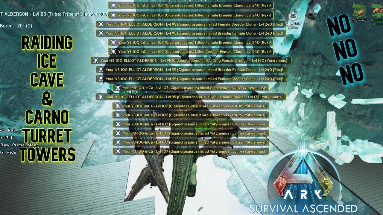 N3 Raid Ice Cave & Breaking Carno Towers Space Cowboys & More Tribes ...