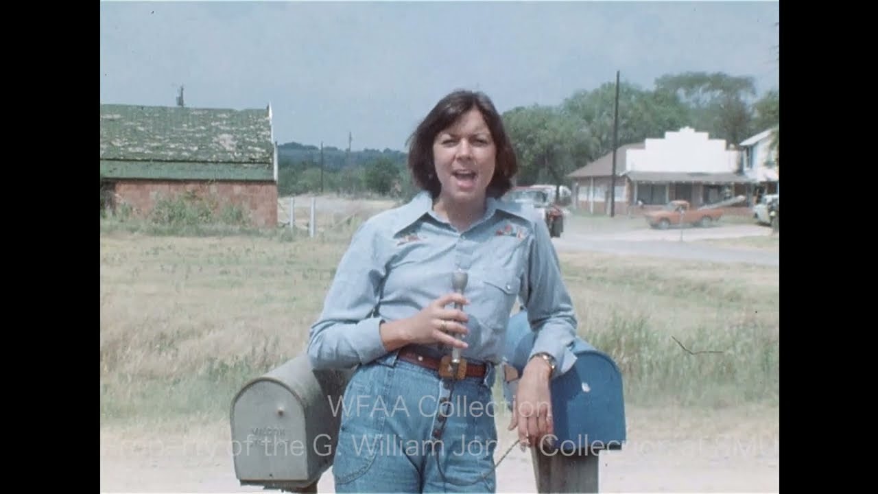 Rebuilding Plans For Wizard Wells, Texas - August 1976 - YouTube