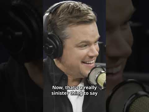 Matt Damon about Jack Nicholson