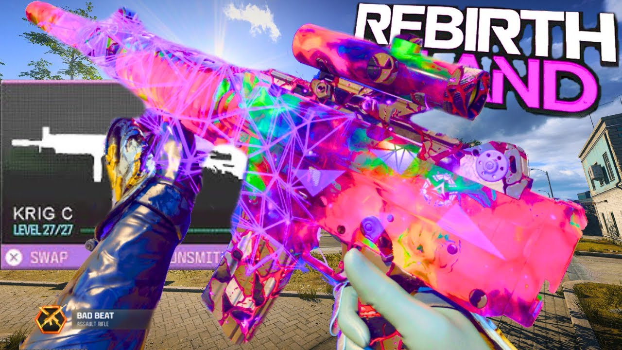 The NEW KRIG C LOADOUT is PERFECT in REBIRTH ISLAND! (BO6 Warzone ...