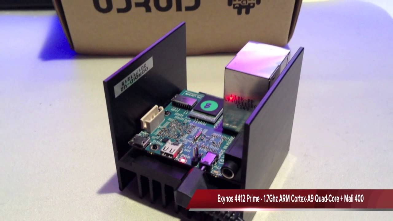 ODroid U2 - Unboxing - YouTube