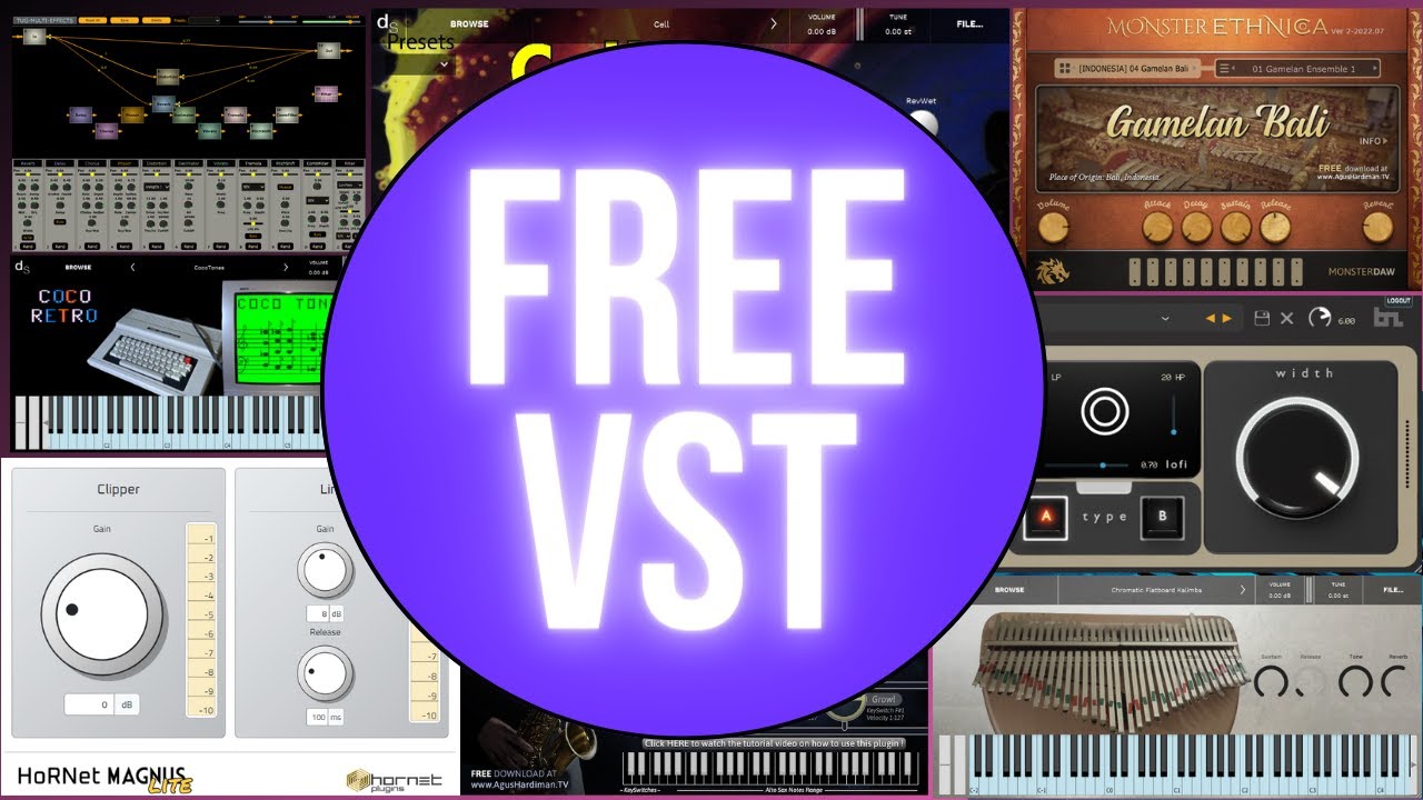 19 Free VST Plugins For 2023 & Sample Pack - YouTube