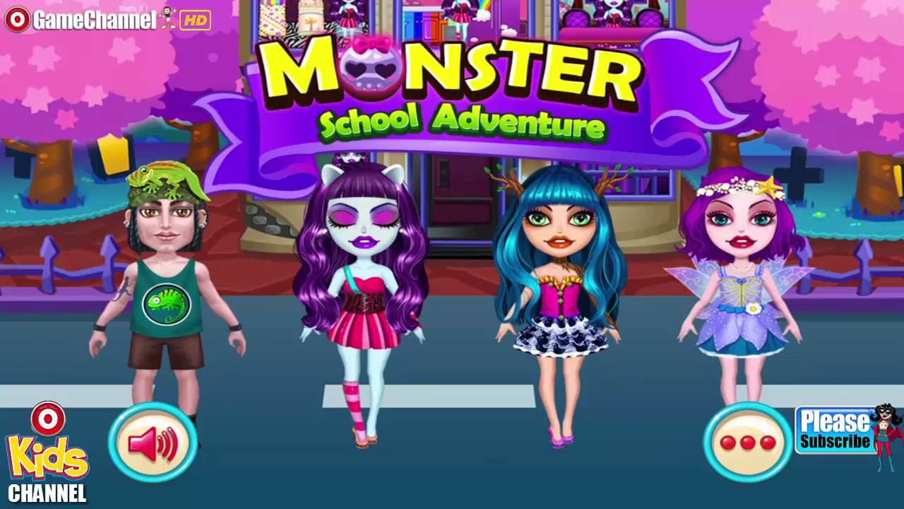 Monster School Adventure "Party Kids Mobile Educational Games" Android ...