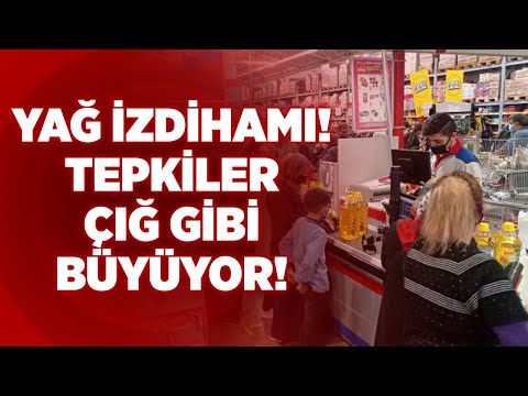 Yağ İzdihamı! Tepkiler Çığ Gibi Büyüyor! | KRT Haber